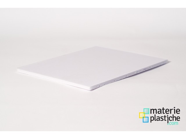 Lastre Composite Poliplat® Bianco spessore 5mm - Materie-Plastiche.com